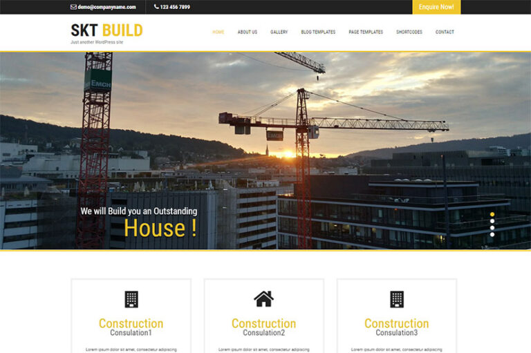 Great Bunch of Building & Construction WordPress Themes - WP Daddy