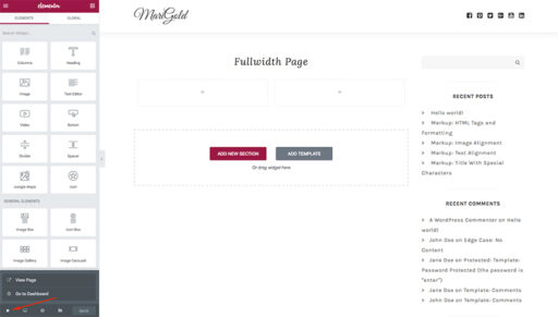 How To Create Full Width Layouts With Elementor For Wordpress Wp Daddy