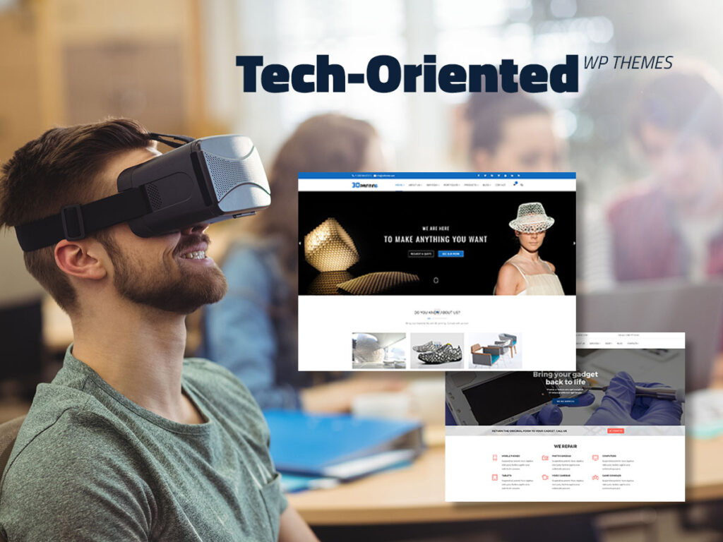 Tech-Oriented WordPress Themes for Startups - WP Daddy