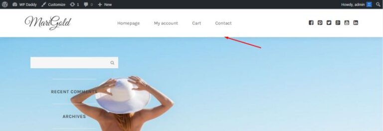 How To Add New Topics In Wp Navigation Menus Wp Daddy