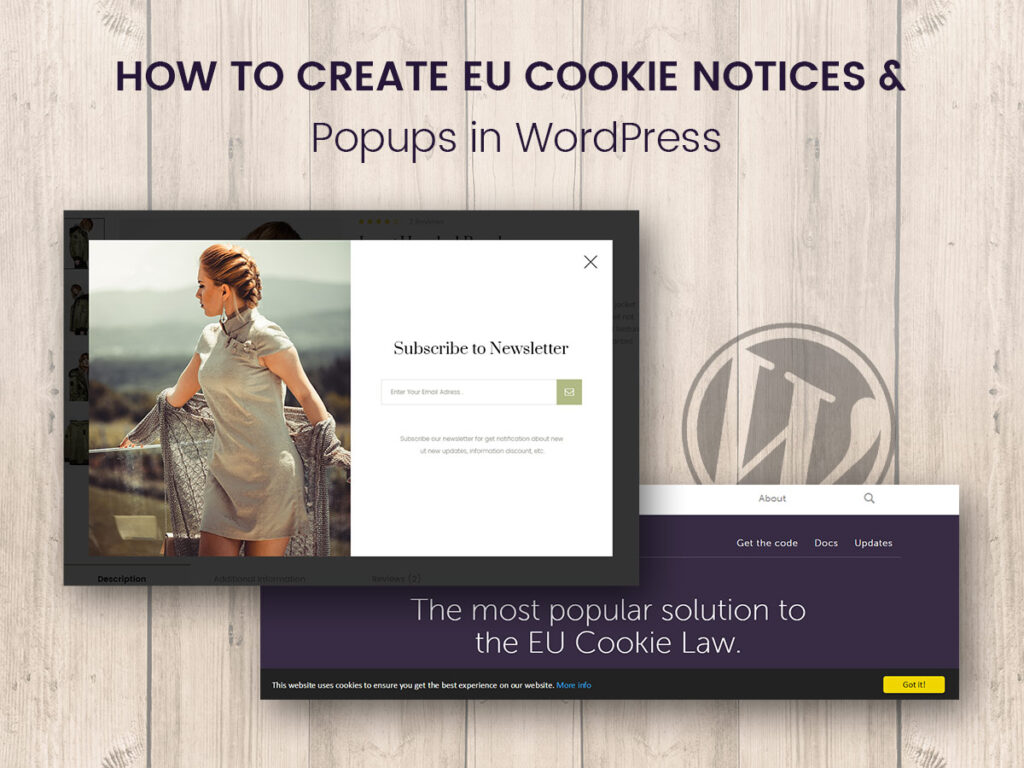How to Create EU Cookie Notices and Popups in WordPress - WP Daddy