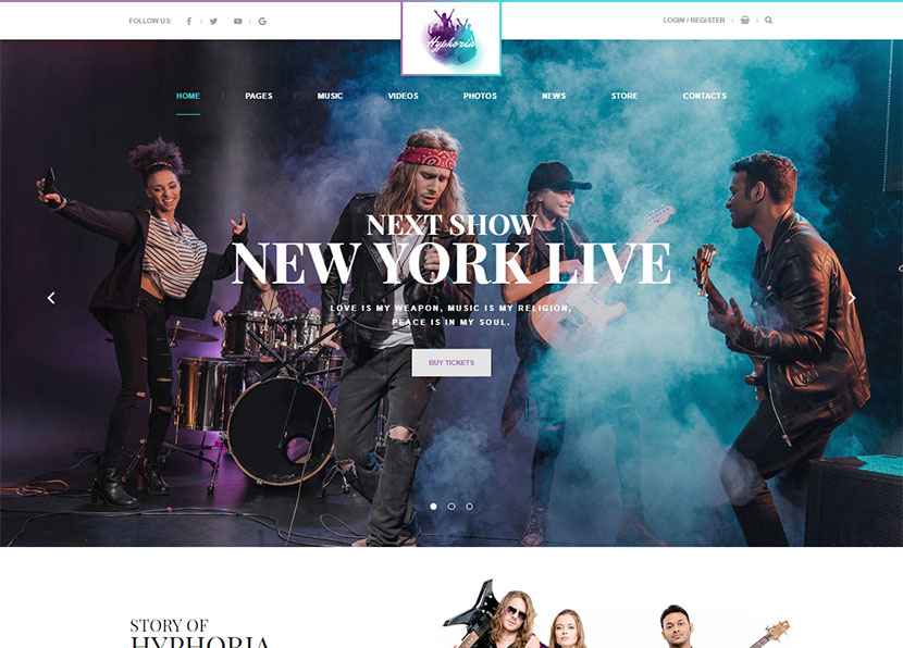 Music, Rock Bands and Recording Studio WordPress Themes - WP Daddy