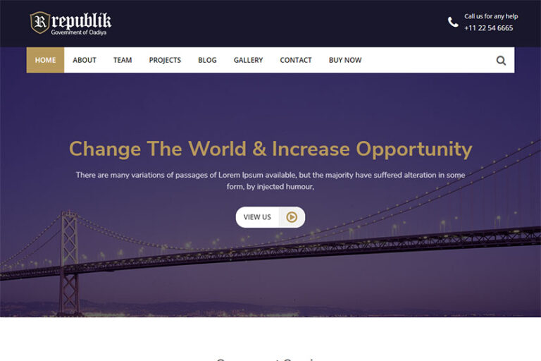 Political Campaign, Government and Municipal WP Themes - WP Daddy