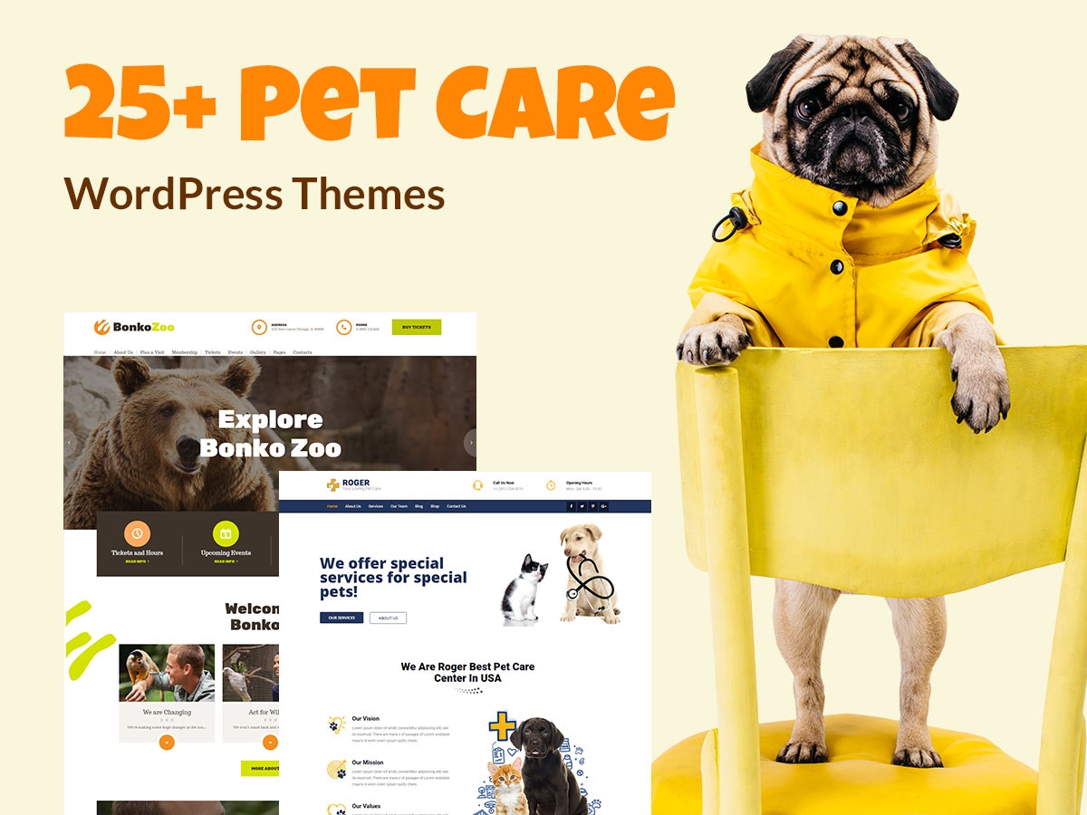25 Pet Care WordPress Themes For Pet Addicts WP Daddy
