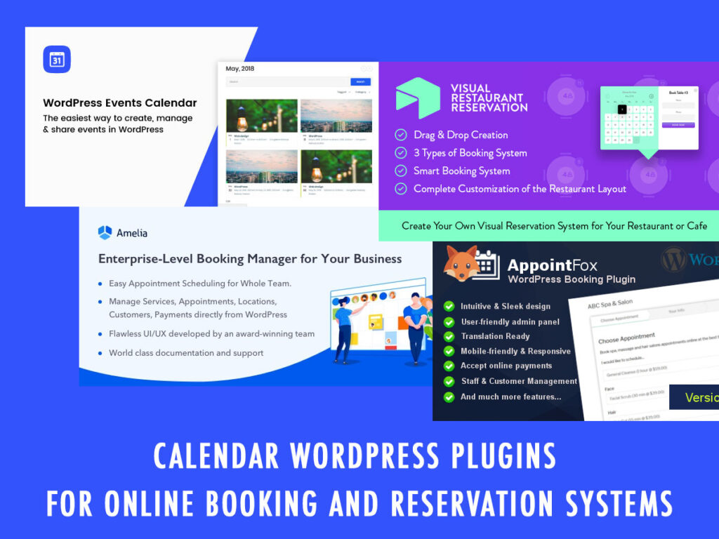 Calendar WordPress Plugins for Online Booking - WP Daddy