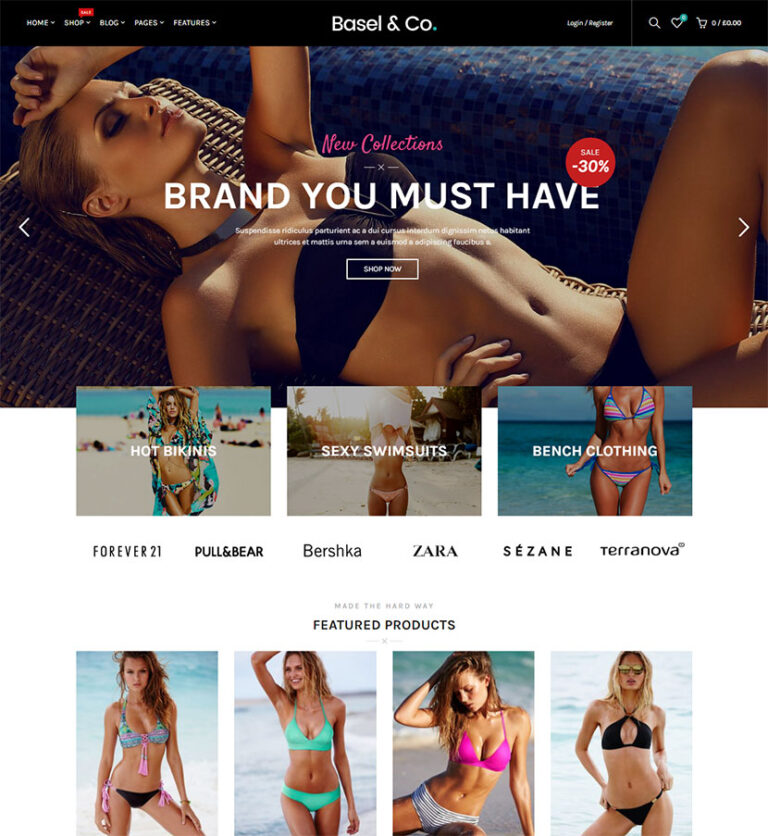 Pants, Bras and Accessories WordPress Themes - WP Daddy