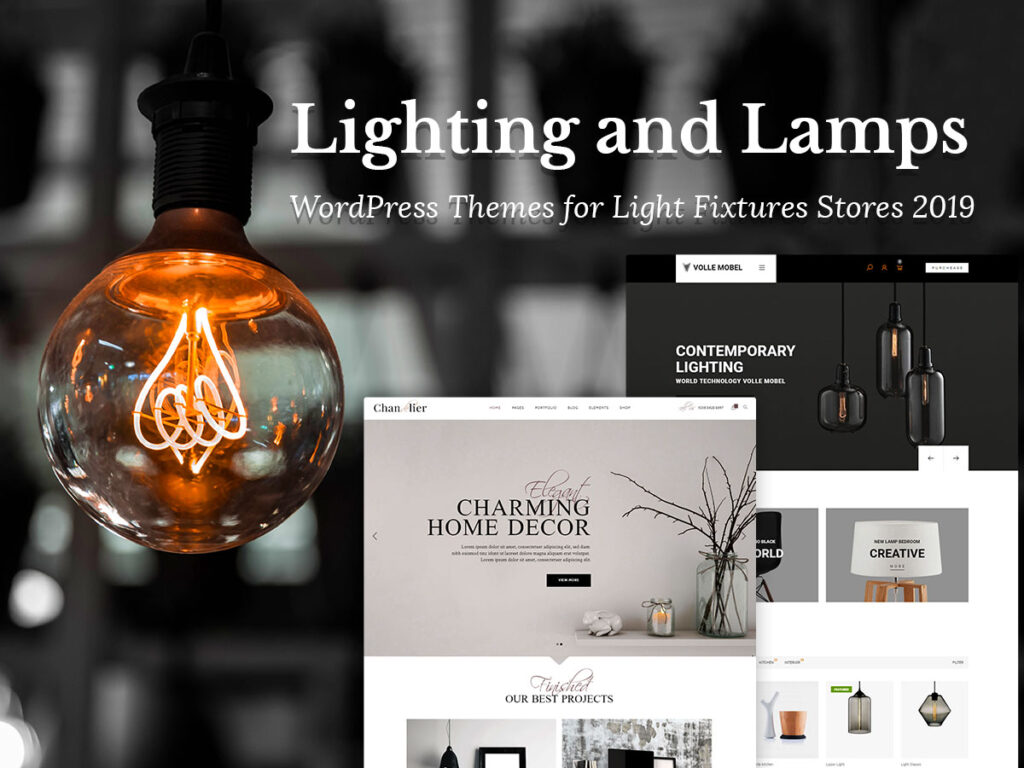 Lighting and Lamps WordPress Themes - WP Daddy