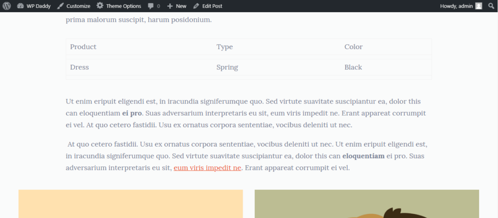 How To Create Tables In Wordpress Easy Guide Wp Daddy