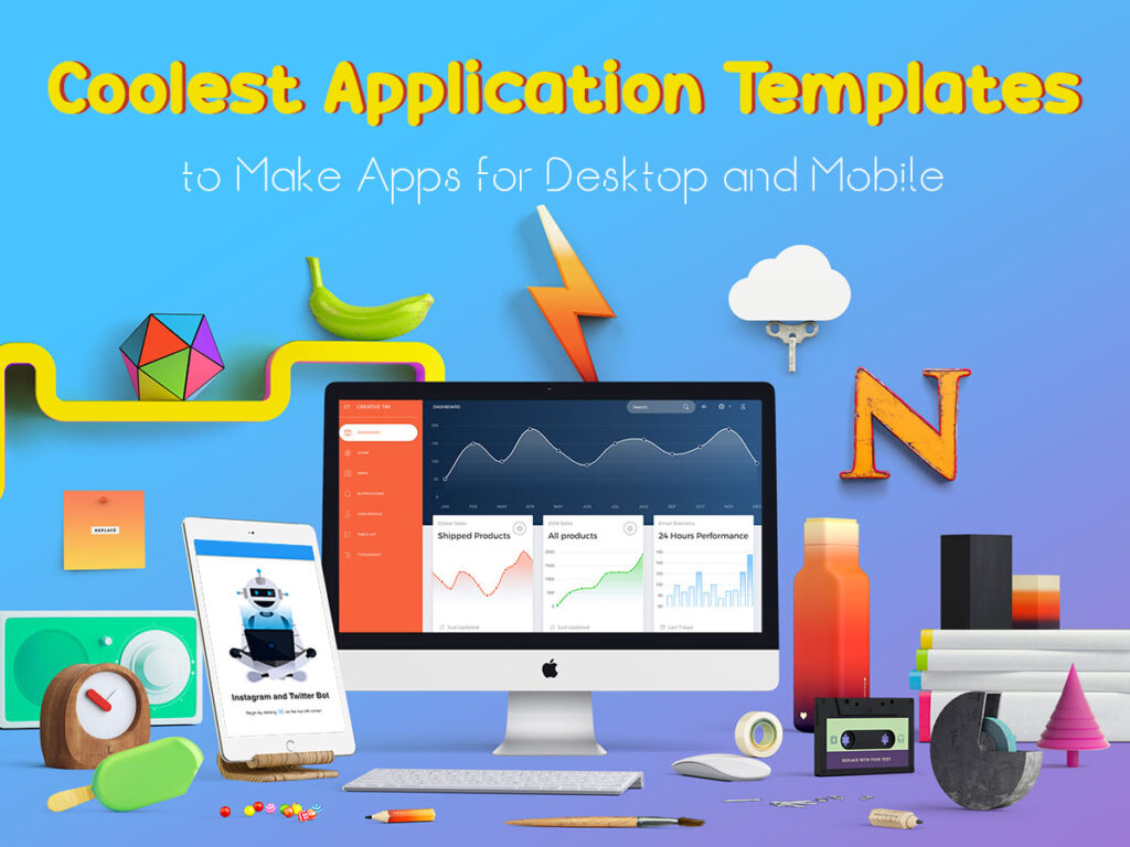 15 Coolest Application Templates for Desktop and Mobile - WP Daddy
