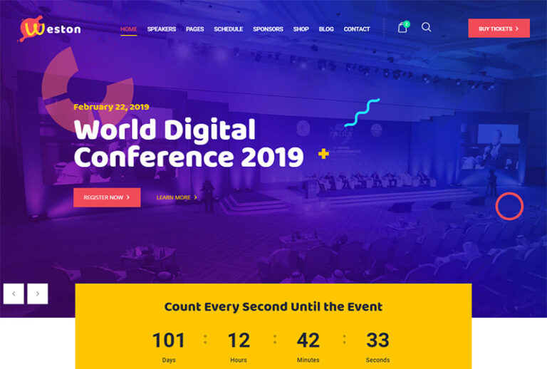 Conference, Meeting and Event WordPress Themes - WP Daddy