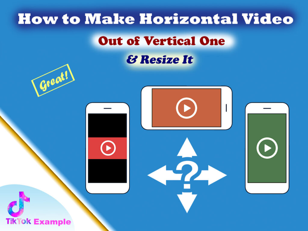 How to Make a Horizontal Video Out of Vertical One - WP Daddy