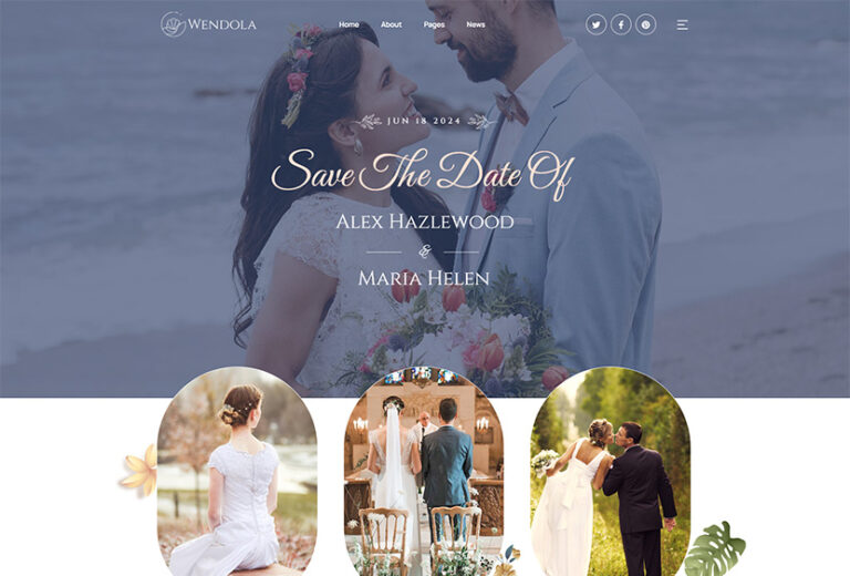 Wedding WordPress Themes for Your Perfect Ceremony - WP Daddy